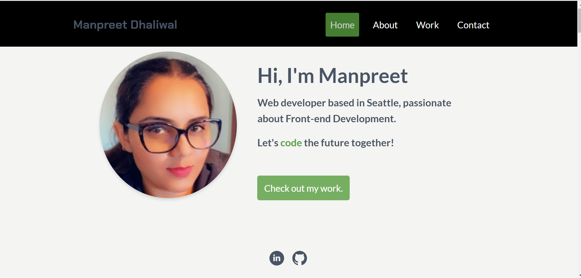 Portfolio of Manpreet